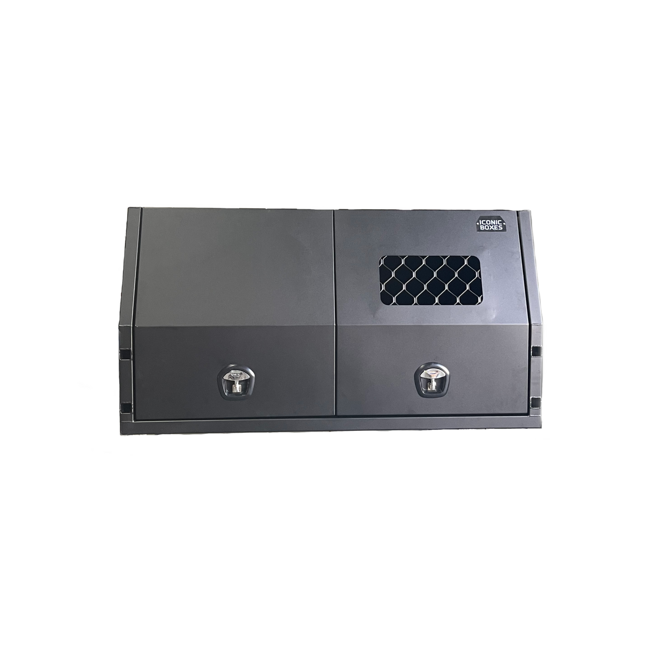 1600mm Quarter Dog Box Aluminium Canopy – Iconic Boxes